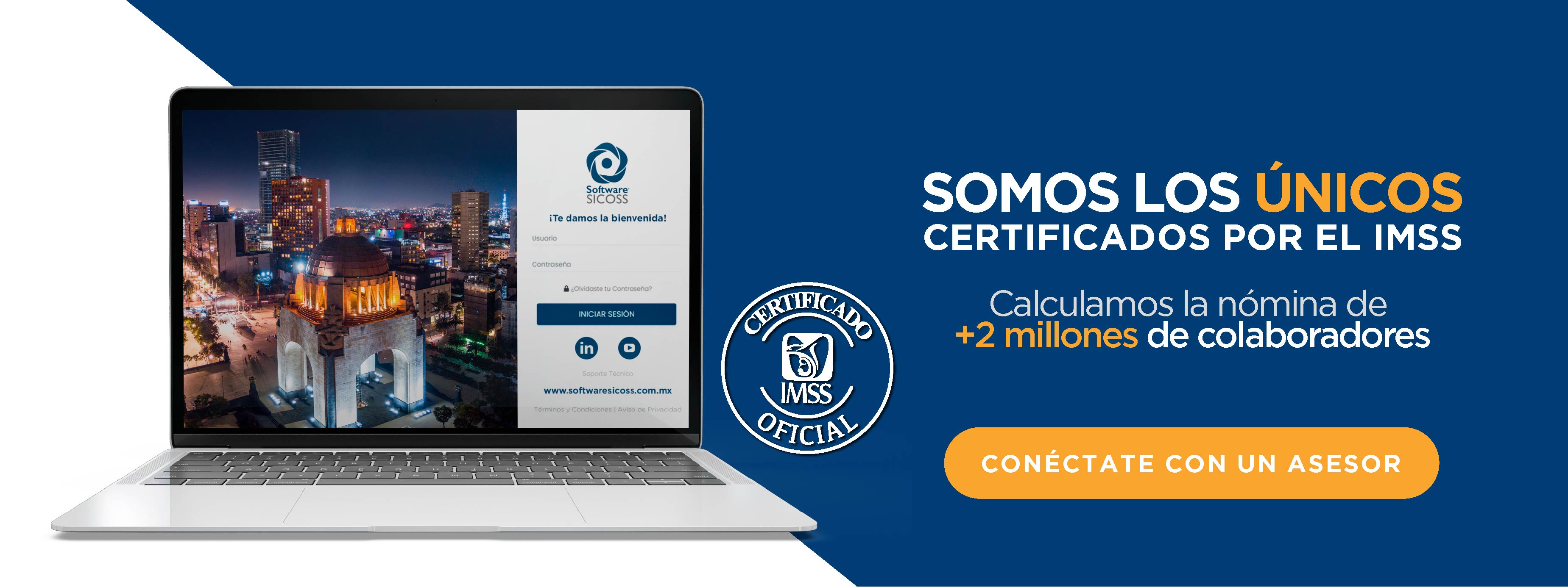 Software SICOSS | Sistema para cálculo de nómina y cálculo de IMSS